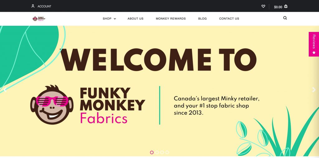 Funky Monkey Fabrics | Crafting and Sewing in Canada