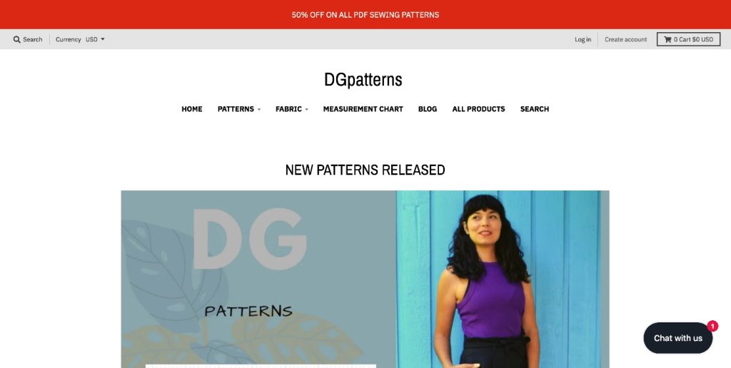 DG Patterns | Crafting and Sewing in Canada